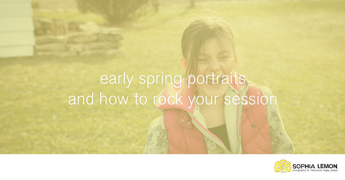 Spring Portraits: How to Rock Your Spring Photo Session - Sophia Lemon