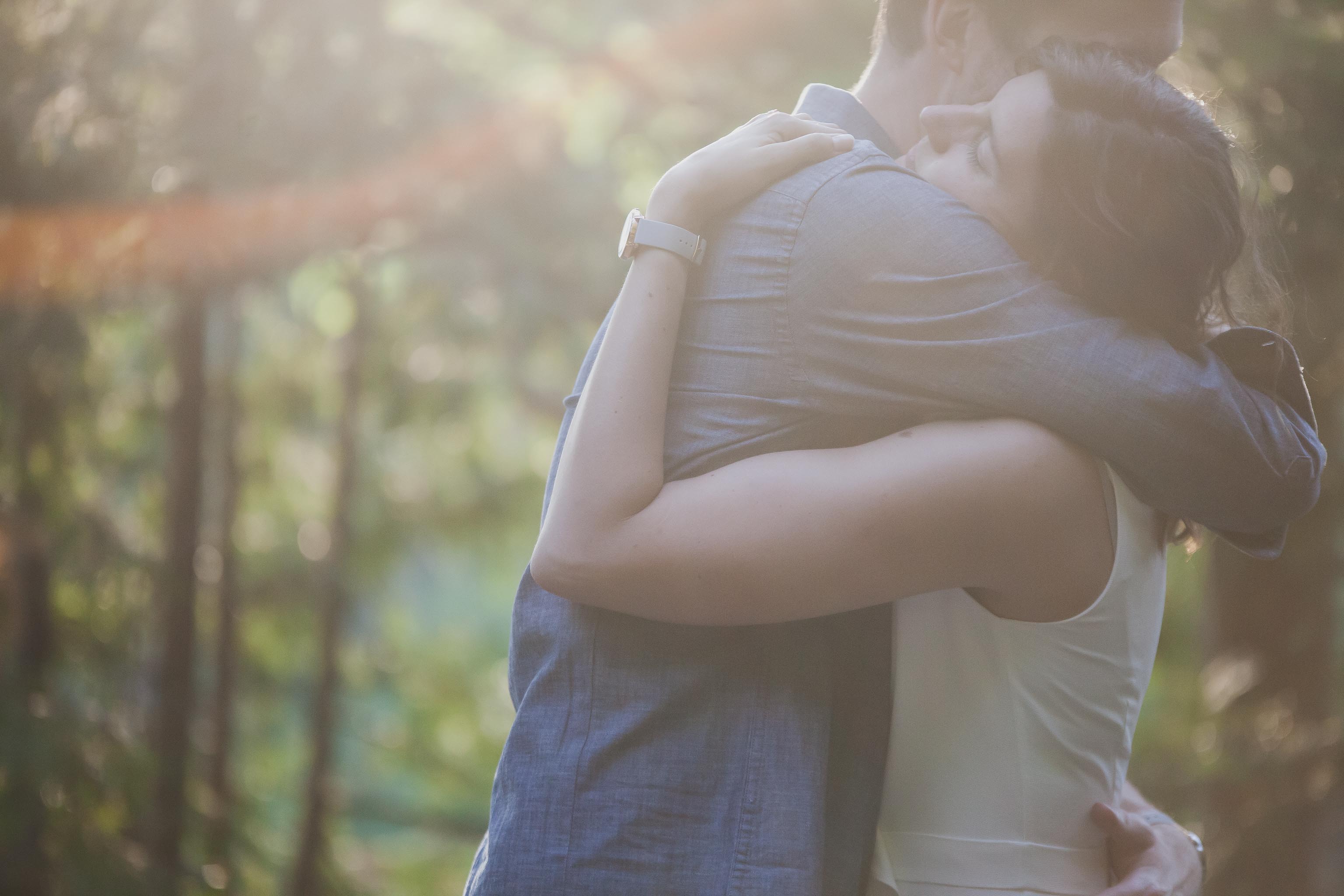Romantic Waterfall Engagement at Eugenia Falls
