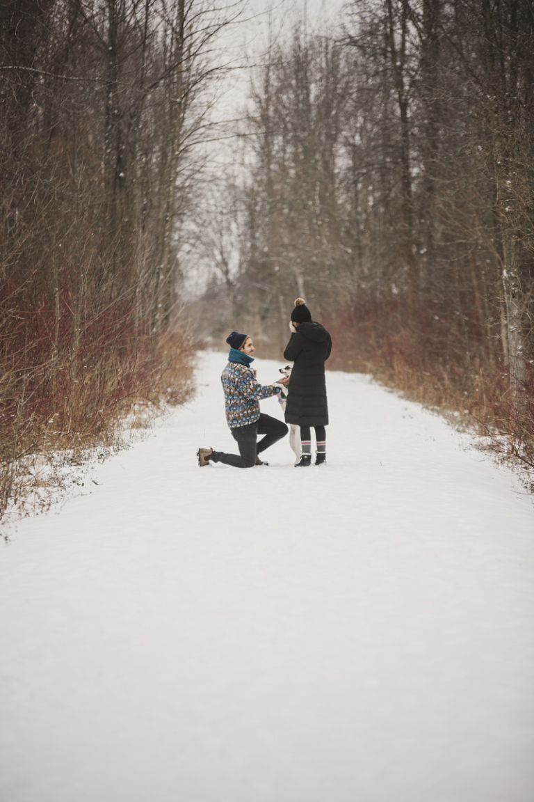 Georgian Trail Proposal Photos | Photography for Ridiculously Happy Ppl