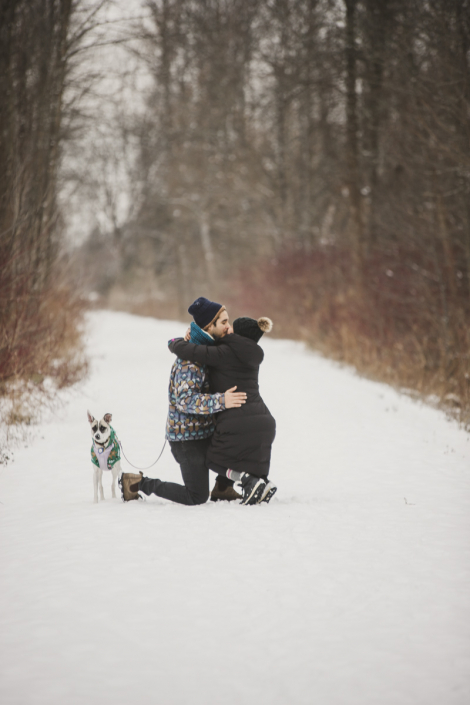 Georgian Trail Proposal Photos | Photography for Ridiculously Happy Ppl
