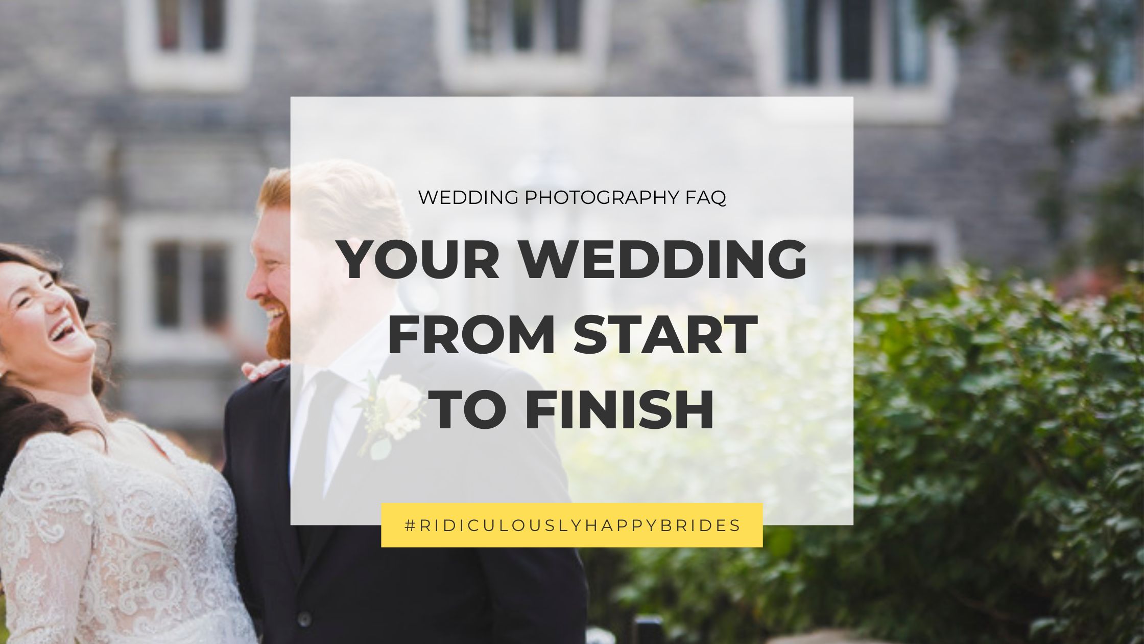 Wedding Photography Planning: A Flexible and Fun Proces